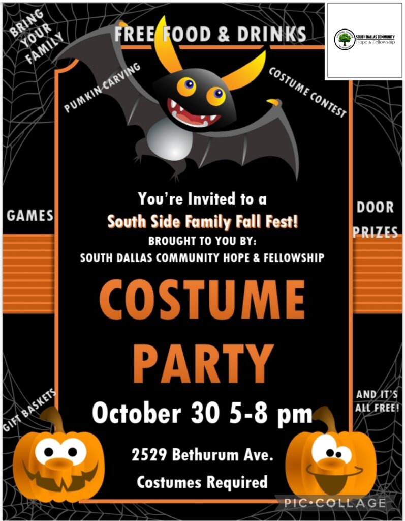 South Dallas Community Presents Our First Family Fall Fest! – South ...